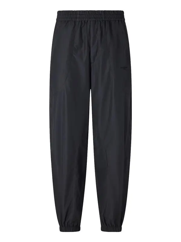 Givenchy Tapered Cotton-blend Shell Sweatpants - Black