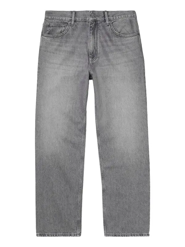 Nn07 Otis Straight-leg Organic Jeans - Gray