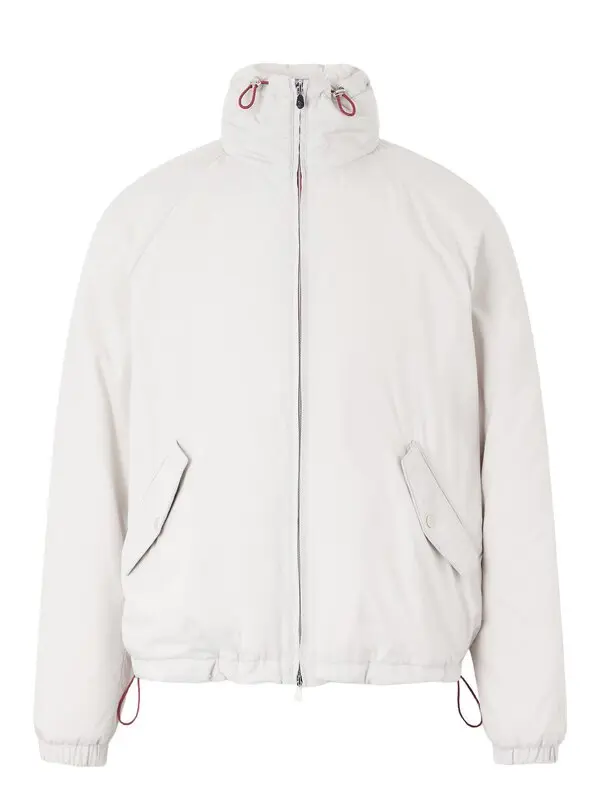Brunello Cucinelli Padded Shell Hooded Jacket - Neutrals