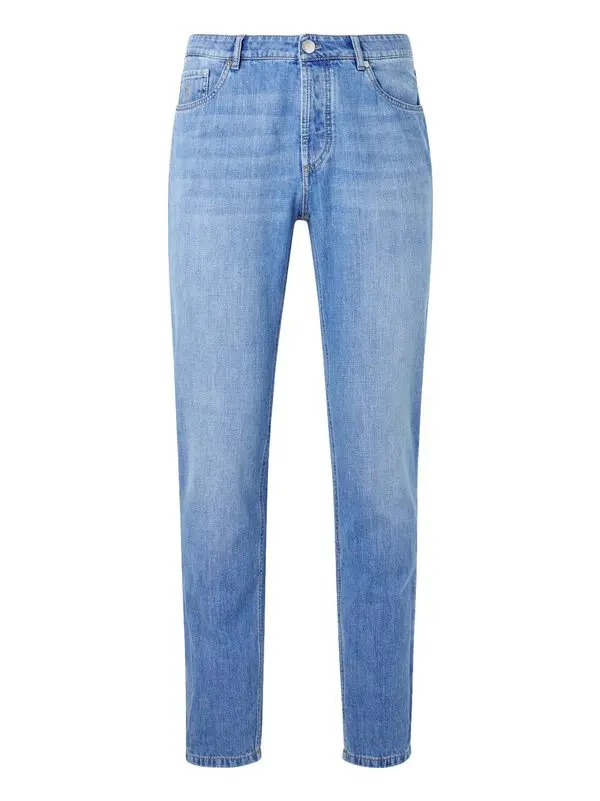 Brunello Cucinelli Slim-fit Jeans - Blue