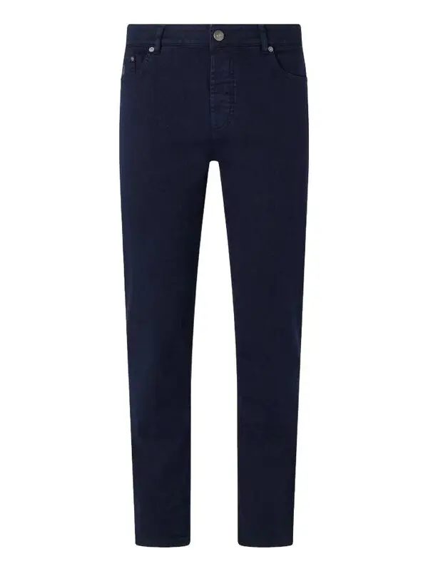 Brunello Cucinelli Slim-fit Straight-leg Jeans - Blue