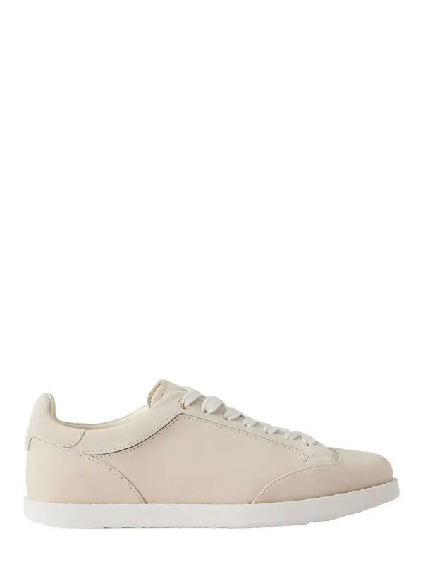 Brunello Cucinelli Suede Low-top Sneakers - Beige
