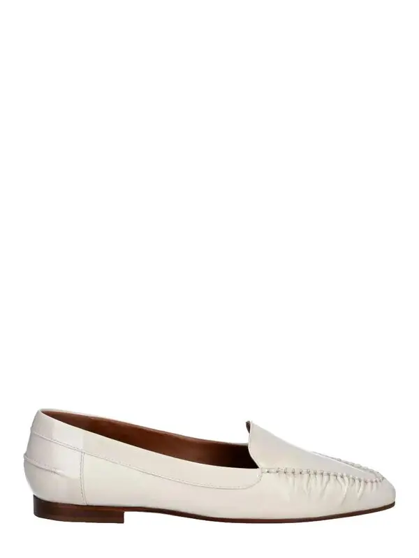 POLLINI Uptown Whipstitch Loafers - Neutrals