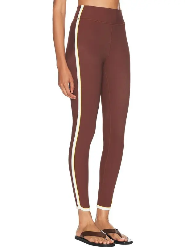 The Upside Rhythm 25in Midi Pant - Raisin