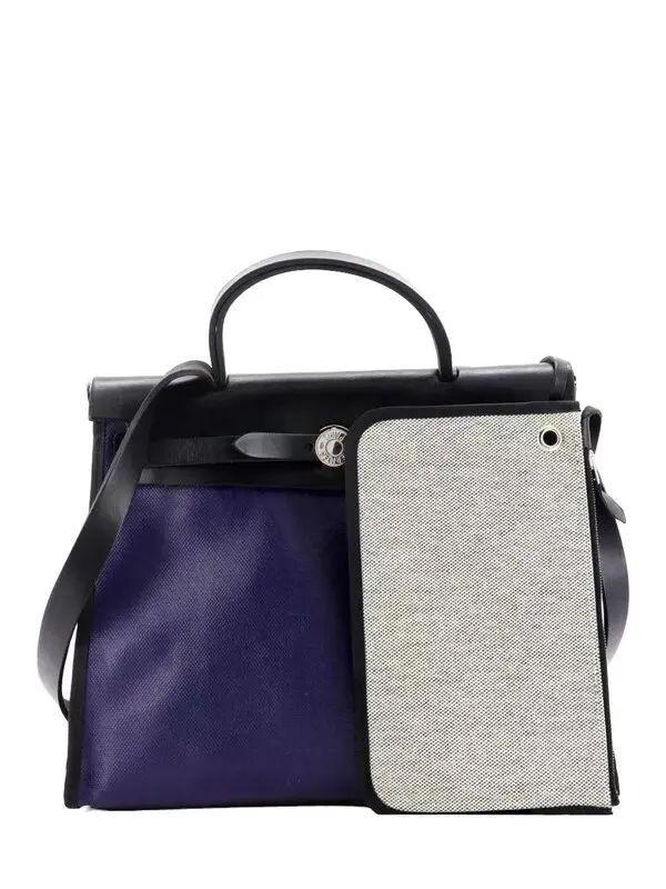 Hermès Herbag Zip Berline Shoulder Bag - Black
