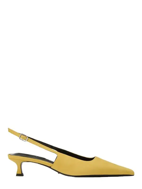 TONY BIANCO Crush Slingback Kitten Heel - Limon Nubuck