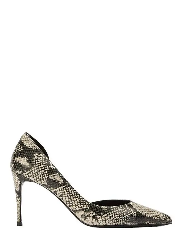 TONY BIANCO Paris Pumps - Ecru Snake