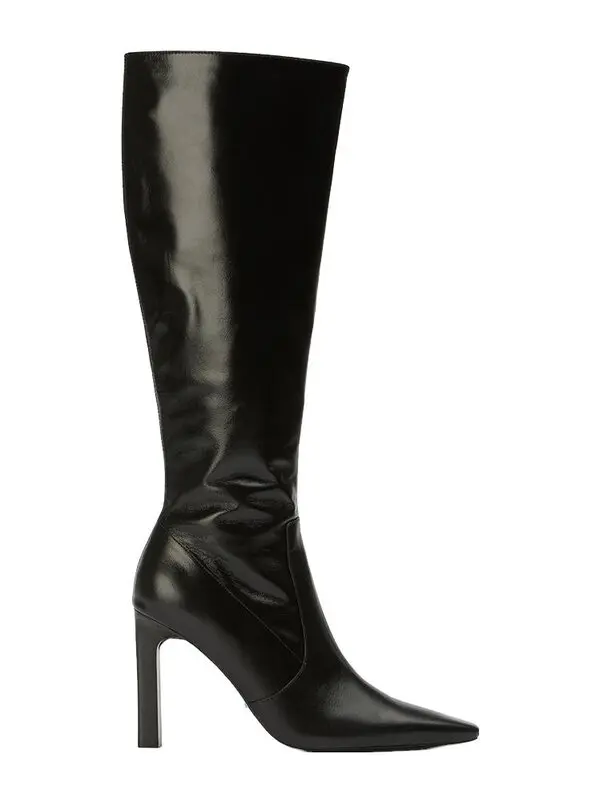 TONY BIANCO Porsha Knee-high Stiletto Boot - Black Valencia