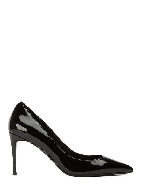 TONY BIANCO Palais Patent Stiletto Pumps - Black Patent