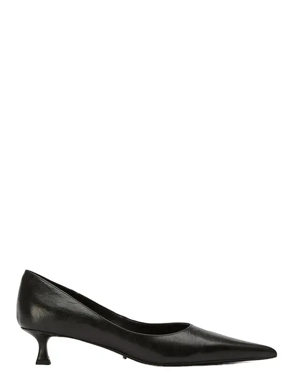 TONY BIANCO Cameo Court Heels - Black Vintage