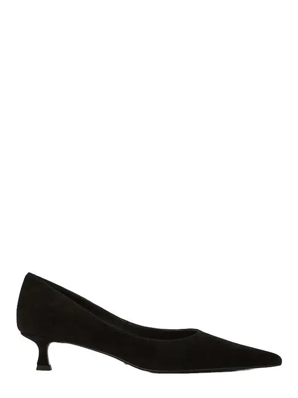 TONY BIANCO Court Heels - Black Suede