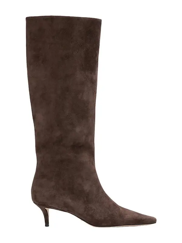 TONY BIANCO Zuri Suede Leather Boots - Espresso Suede