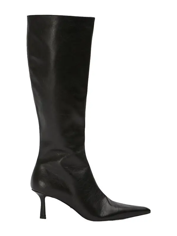 TONY BIANCO Quest Knee-high Leather Boots - Black Venice