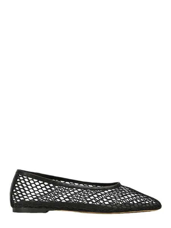 TONY BIANCO Buzz Mesh Ballet Flats - Black Mesh