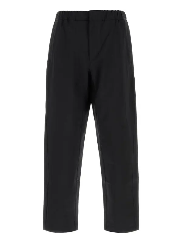 Herno Nylon Blend Pants - Black