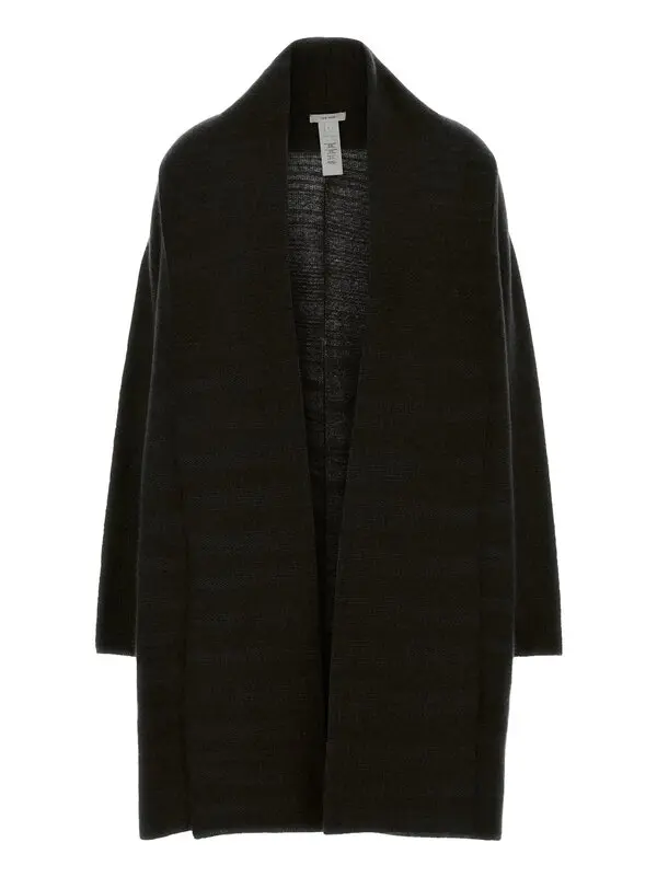 THE ROW Cashmere Blend Novaan Cardigan - Black