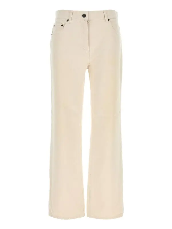 THE ROW Sand Denim Fargo Jeans - Light Brown