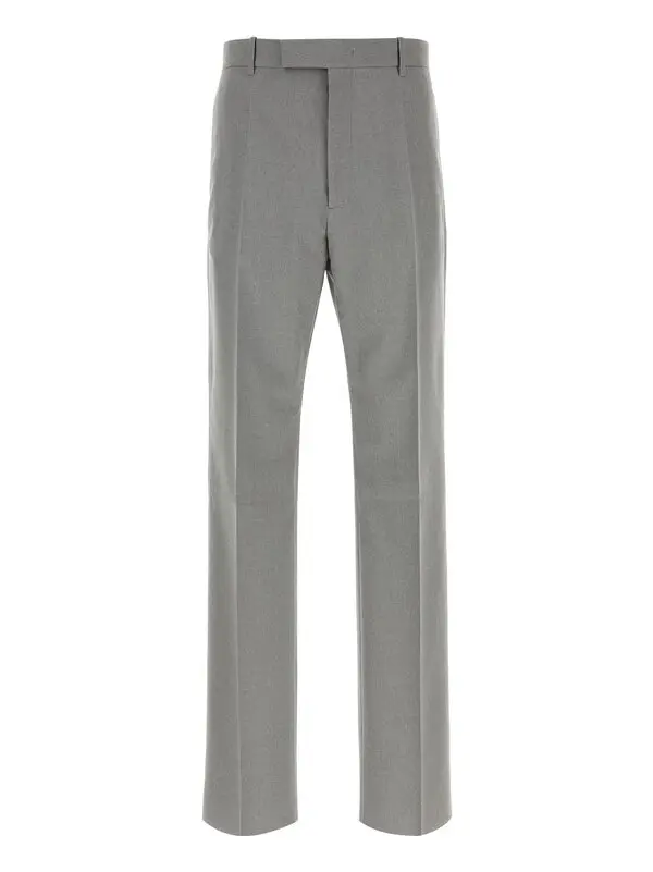 JIL SANDER Tailored Wool Trousers - Grey