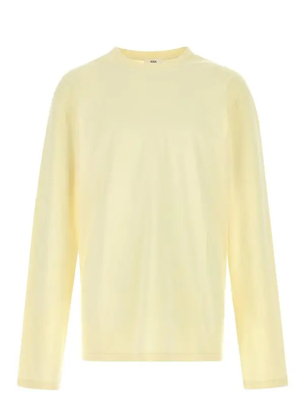 RIER Pastel Cotton Oversize T-shirt - Yellow
