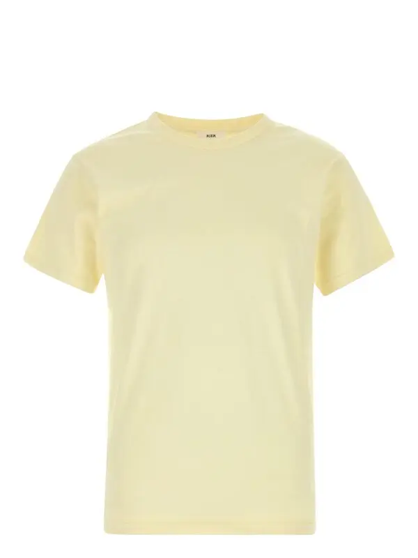 RIER Pastel Cotton T-shirt - Yellow