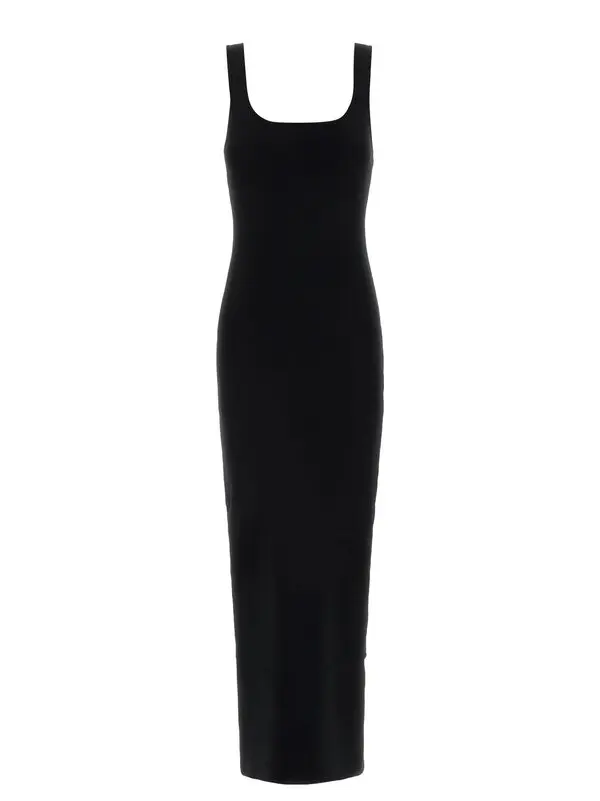 ENTIRE STUDIOS Knit Midi Dress - Black