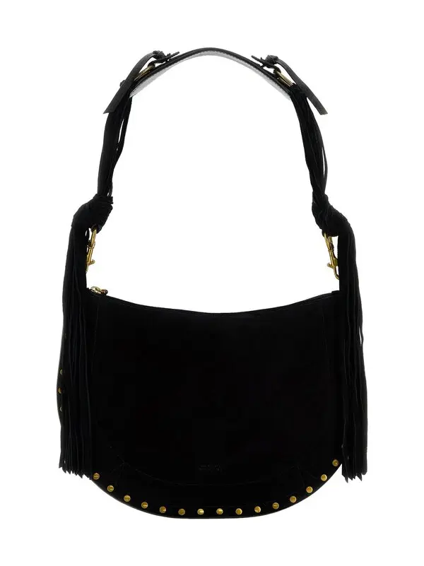 Isabel Marant Étoile Suede Shoulder Bag - Black
