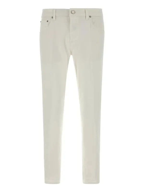 PT TORINO Stretch Denim Jeans - White