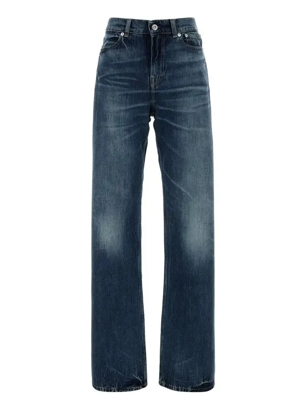 Our Legacy Stonewashed Denim Jeans - Blue