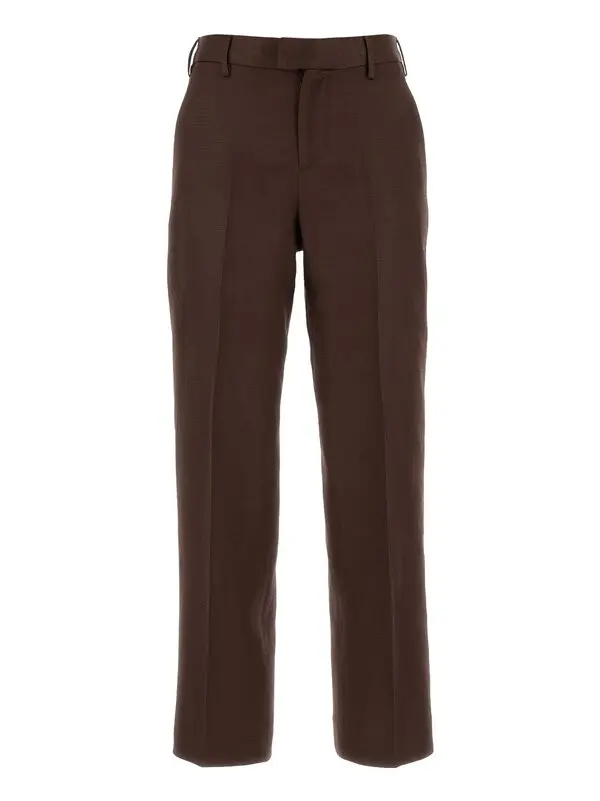 PT TORINO Twill Emma Trousers - Brown