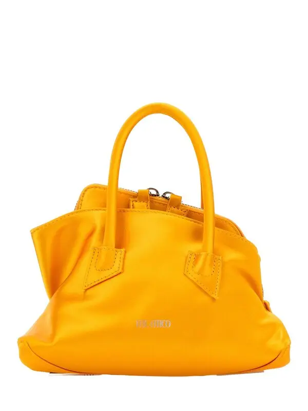 Attico La Passeggiata Satin Mini Handbag - Yellow