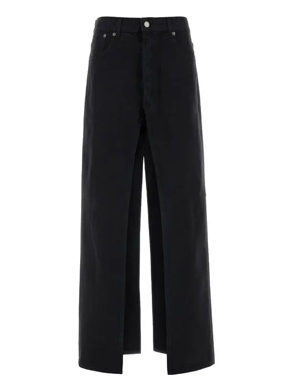 HAIKURE Denim Gana Skirt - Black