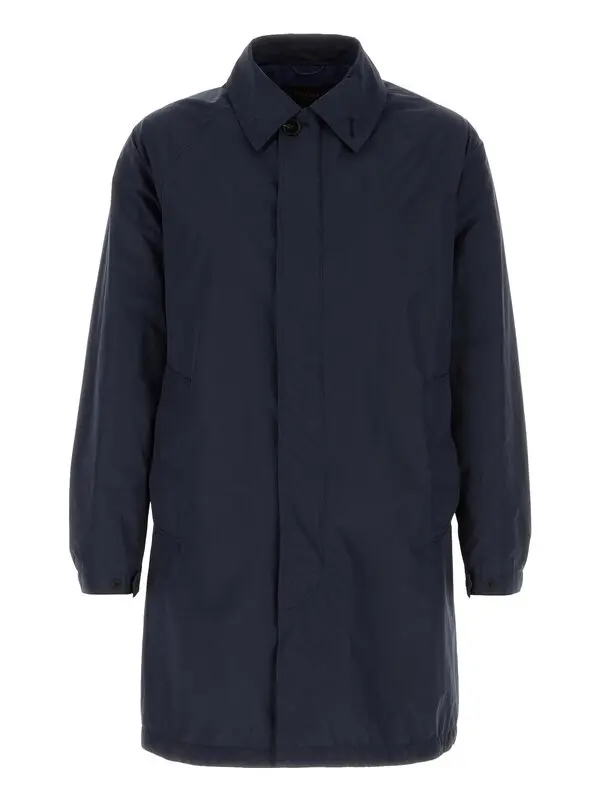 PALTO' Polyester Pierangelo Overcoat - Blue