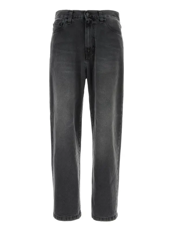 Carhartt Work In Progress Slate Denim Landon Jeans - Black