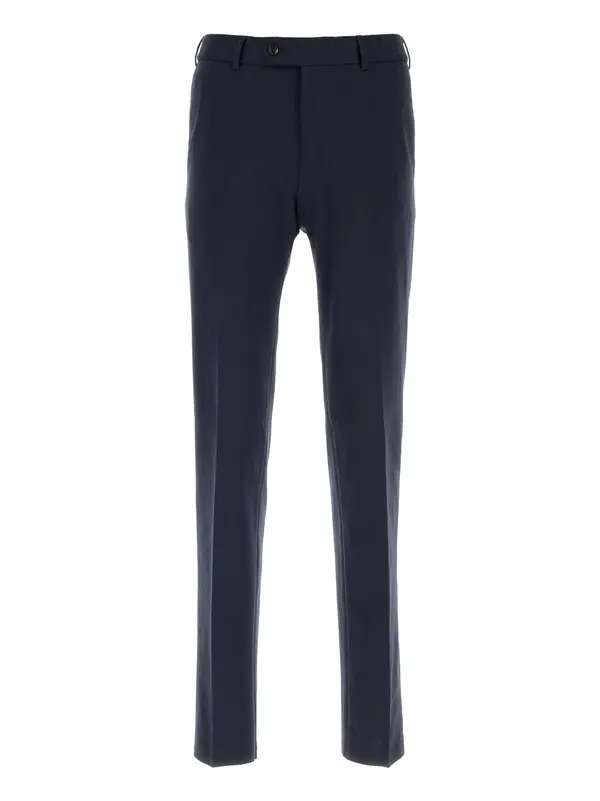 PT TORINO Stretch Cotton Blend Joggers - Blue