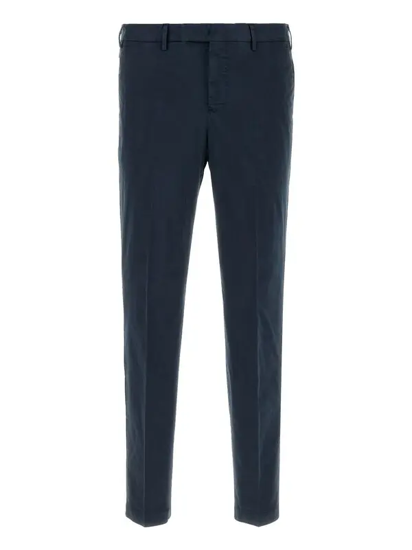 PT TORINO Stretch Cotton Trousers - Blue