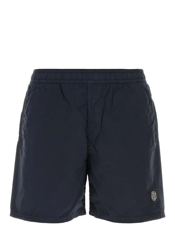 Stone Island Nylon Swimming Shorts - Blue