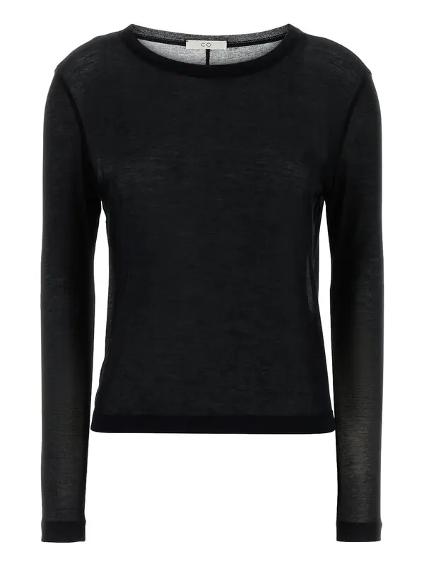 Co T-shirt In Cotton - Black
