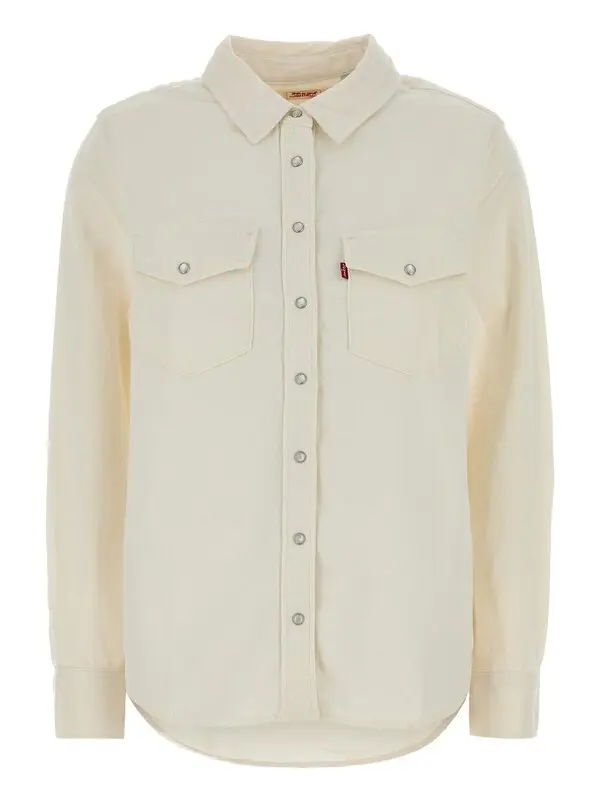 LEVI'S Iconic Western Shirt - White