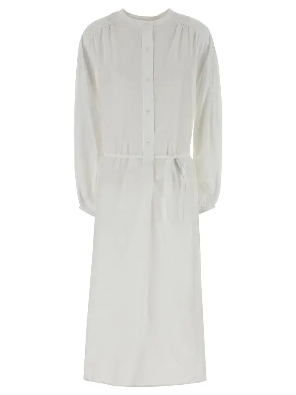 Loulou De Saison Poplin Vitti Shirt Dress - White