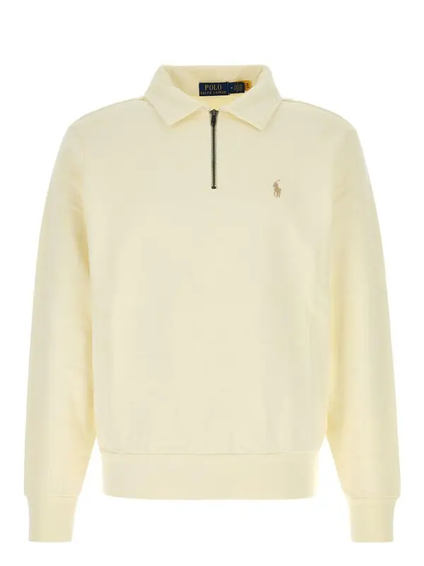 Polo Ralph Lauren Cream Cotton Polo Shirt - Yellow