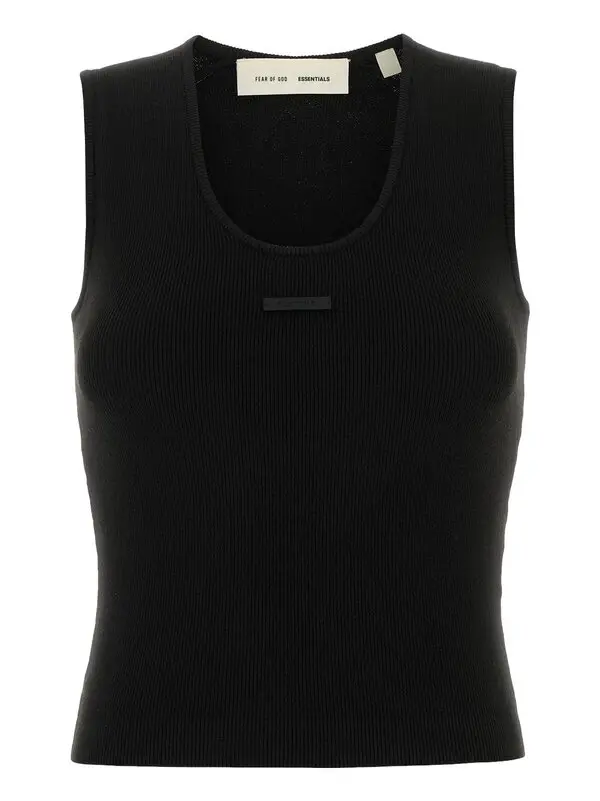Fear Of God Polyester Blend Tank Top - Black