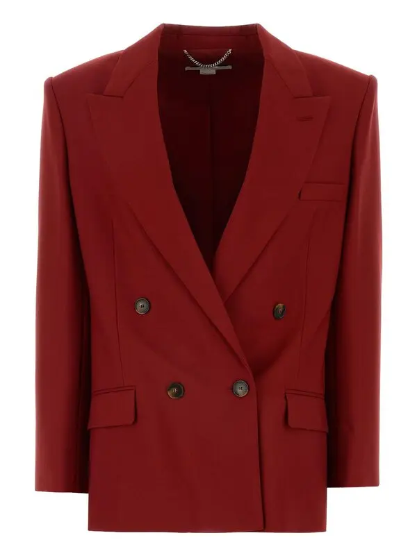 Stella McCartney Tiziano Wool Blazer - Red