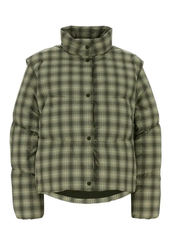 Herno Printed Polyester Down Jacket - White