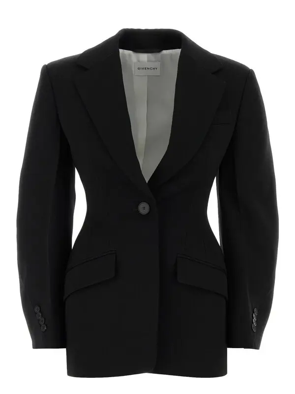 Givenchy Wool Blazer - Black