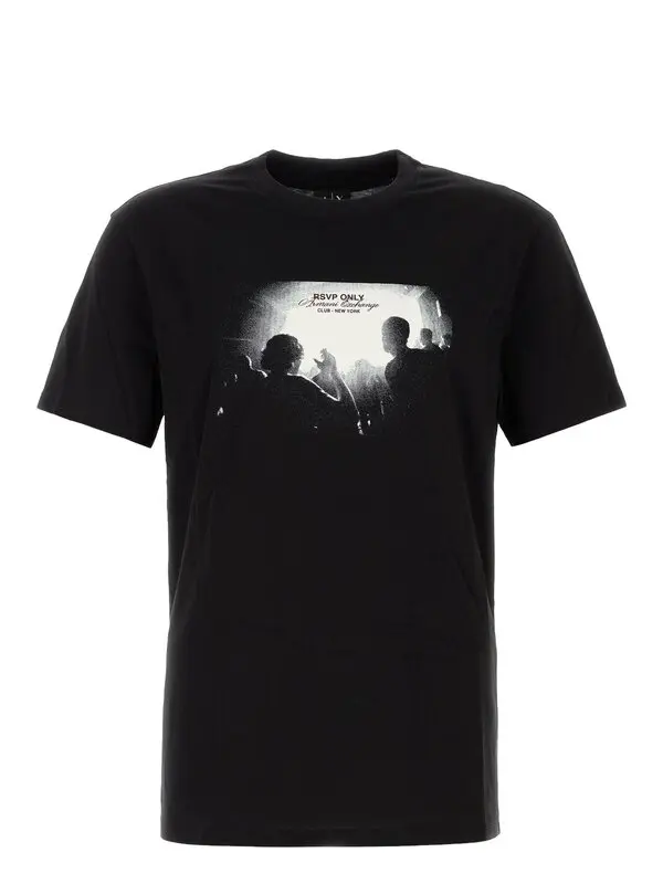 Armani Exchange Cotton T-shirt - Black