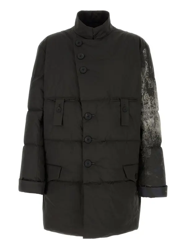 Yohji Yamamoto Padded Jacket - Brown