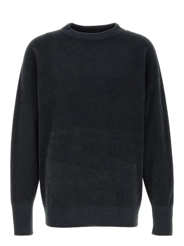 GOLDWIN Charcoal Polyester Sweater - Grey
