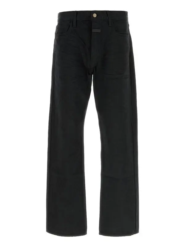 Fear Of God Cotton Denim Jeans - Black