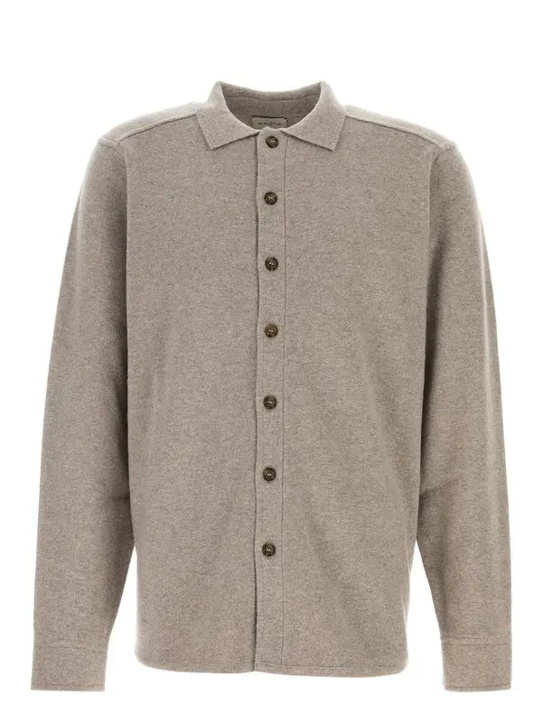 Le Kasha Cappuccino Cashmere Minsk Shirt - Light Brown