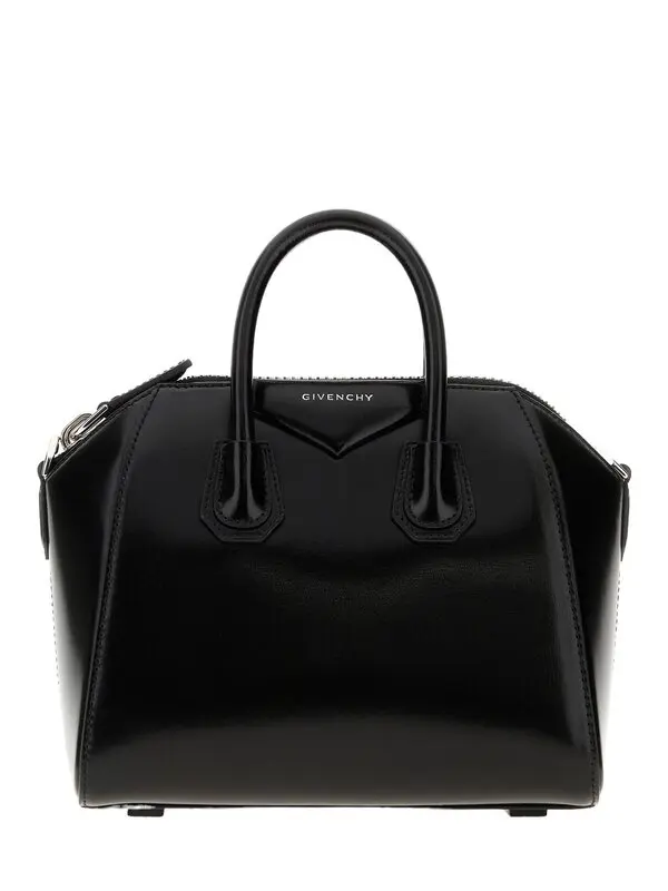 Givenchy Antigona Leather Mini Handbag - Black